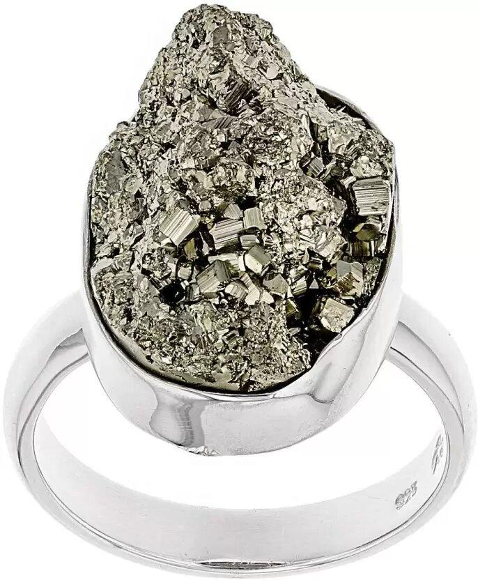 Adjustable Pyrite Ring – MaxSmile