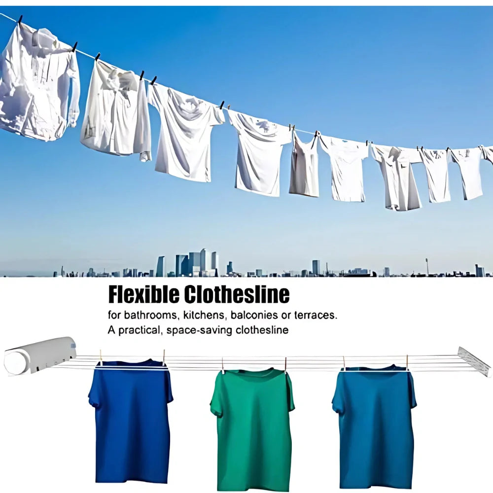 Retractable Clothesline System – MaxSmile