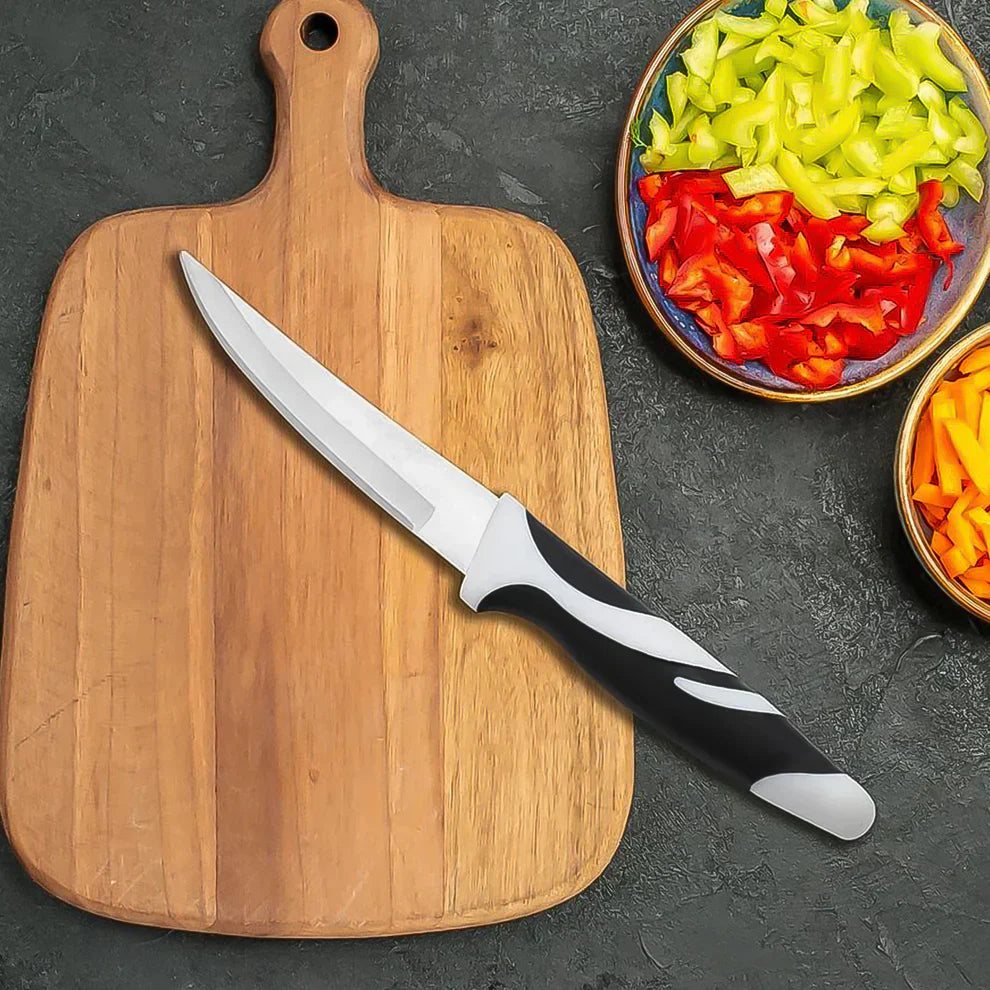 Ritu Zebra Kitchen Knife with Ultra-Sharp Stainless Steel Blade and ...